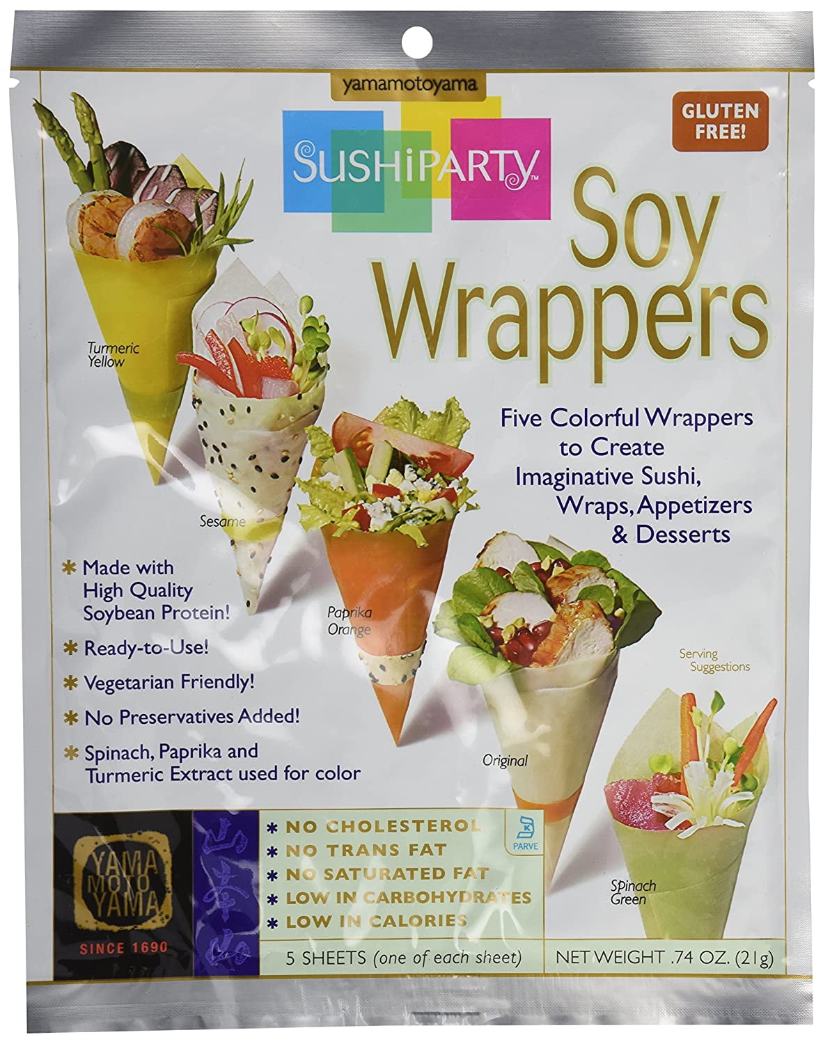 Sushi Soy Wrapper, 5 CT - Walmart.com