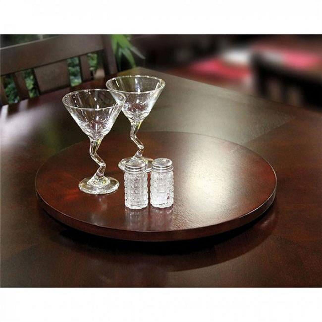 Susie Transitional Lazy Susan, Espresso - Walmart.com