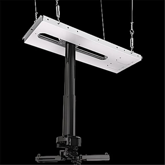 Suspended Ceiling Projector Kit with JR Universal Adapter & 4 in. Fixed ...