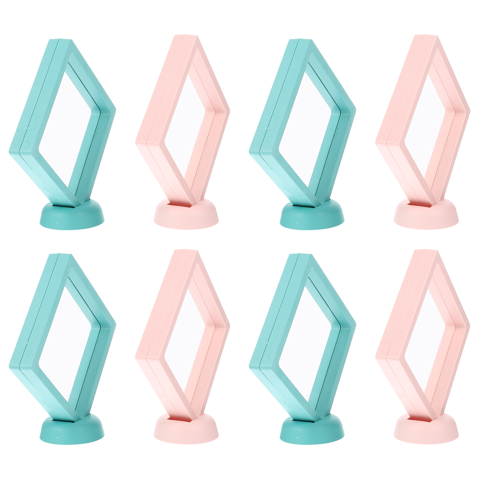 Suspended Jewelry Frame Bracelets 8 Sets Desktop Display Cabinet Shelf ...