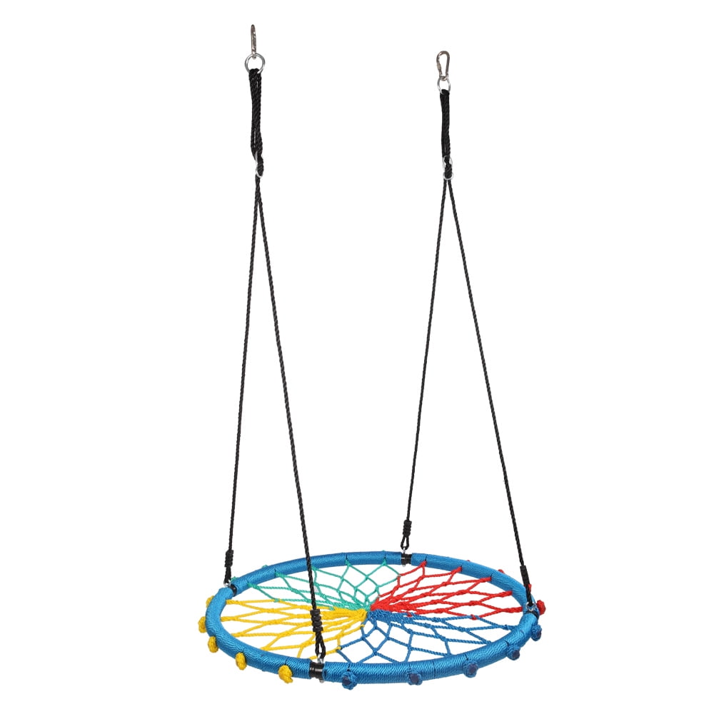 Suspended Mesh Seat Swing Children'S Indoor And Outdoor Courtyard Round ...