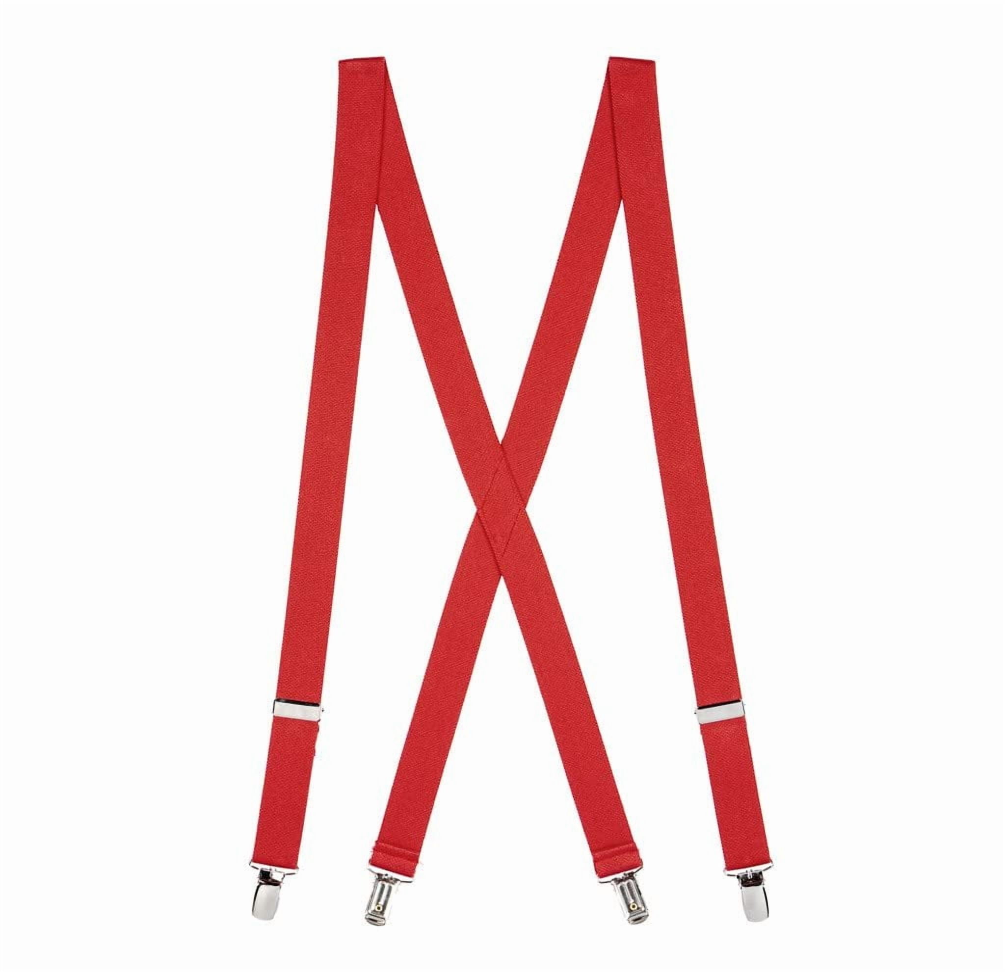 Suspender Store Children's Solid Color Suspenders - 1-Inch Wide Elastic ...