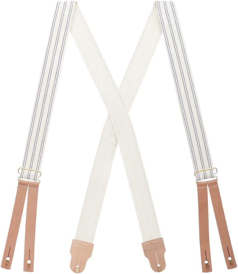 Suspender Store Civil War Replica Suspenders - Cotton Straps - Button ...