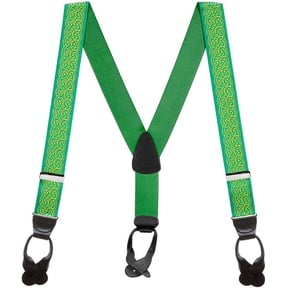 SuspenderStore Tape Measure Suspenders - 2-Inch Wide Elastic - Gator ...