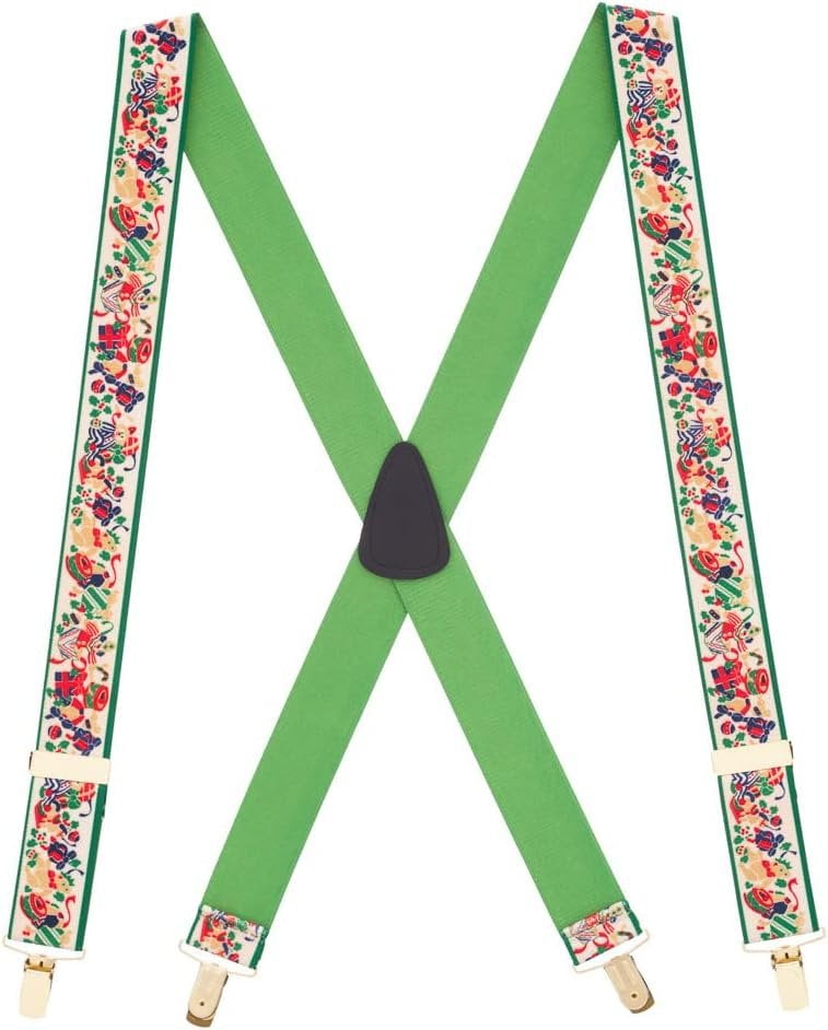 Suspender Store Novelty Christmas Presents Suspenders - 1.5 Inch Wide ...