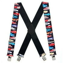 SuspenderStore Tape Measure Suspenders - 2-Inch Wide Elastic - Gator ...