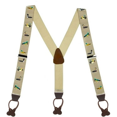SuspenderStore Tape Measure Suspenders - 2-Inch Wide Elastic - Gator ...