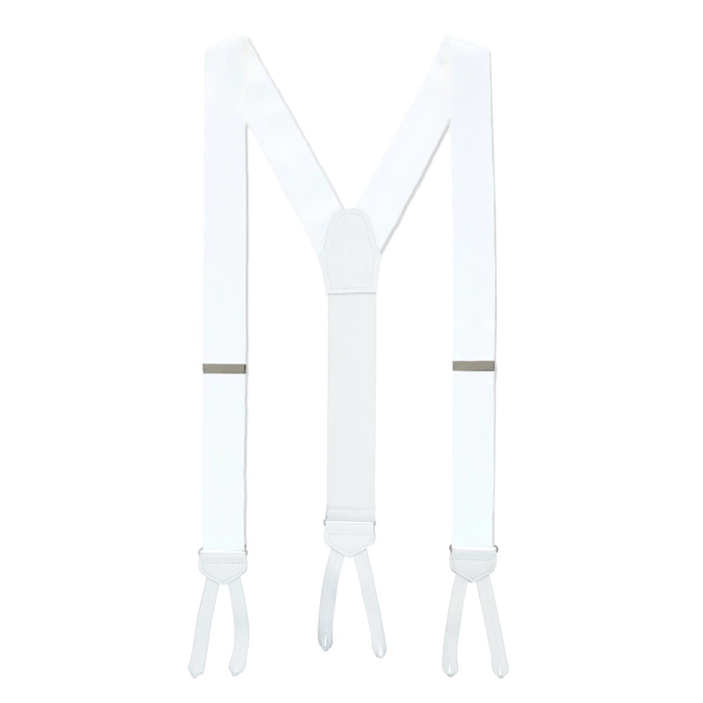 SuspenderStore Elegant Silk Suspenders - 1.38-Inch Wide - Runner End ...