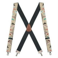 SuspenderStore Tape Measure Suspenders - 2-Inch Wide Elastic - Gator ...