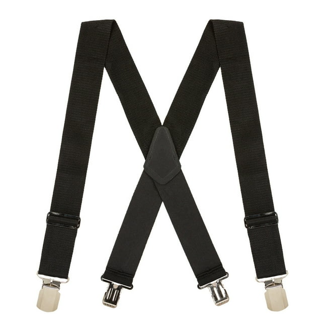 SuspenderStore Heavy Duty Work Suspenders - 2-Inch Wide Straps - Pin ...