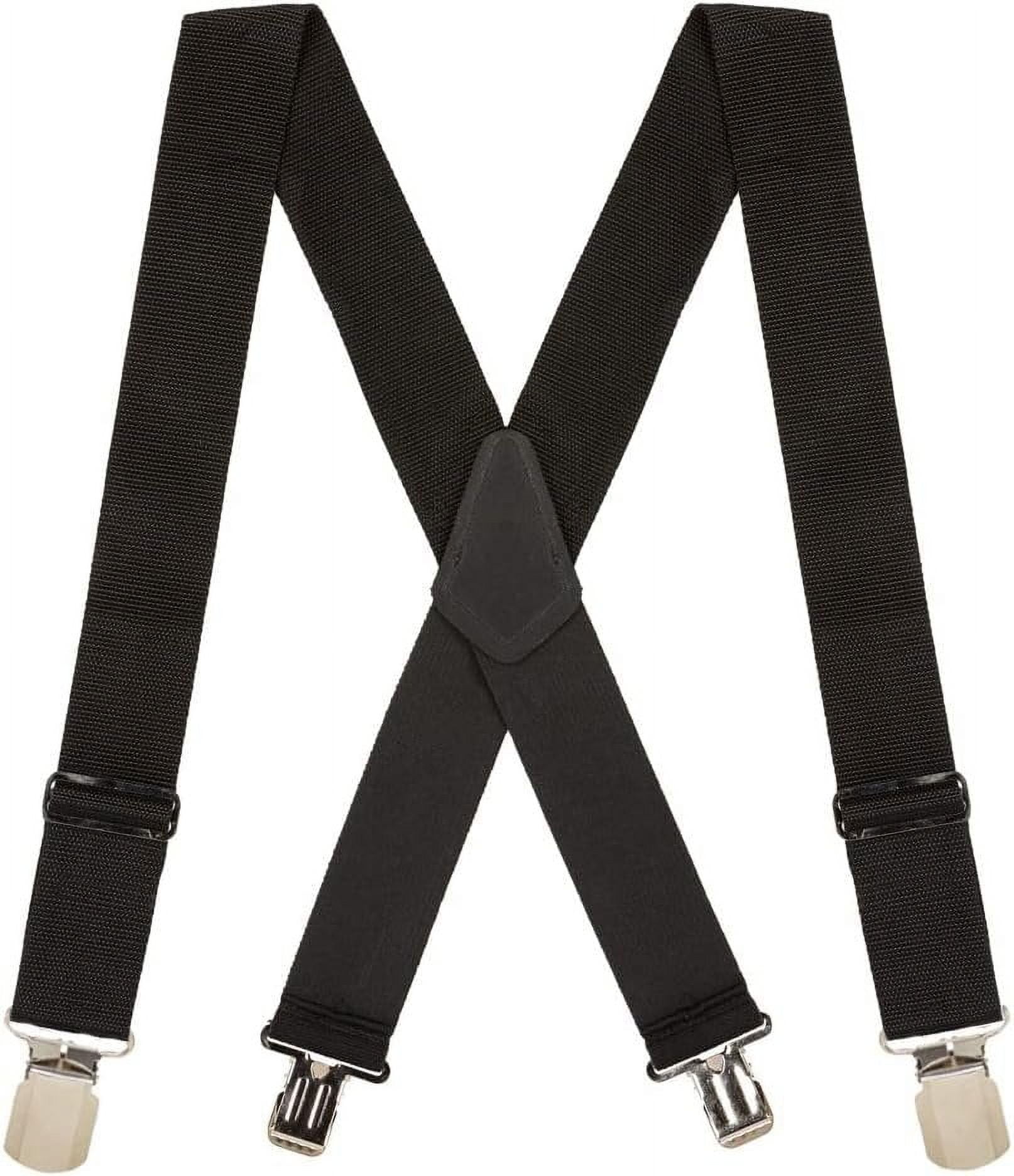 SuspenderStore Heavy Duty Work Suspenders - 2-Inch Wide Straps - Pin ...