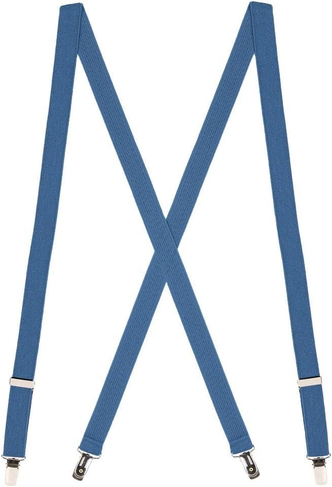 Suspender Store Children's Solid Color Suspenders - 1-Inch Wide Elastic ...