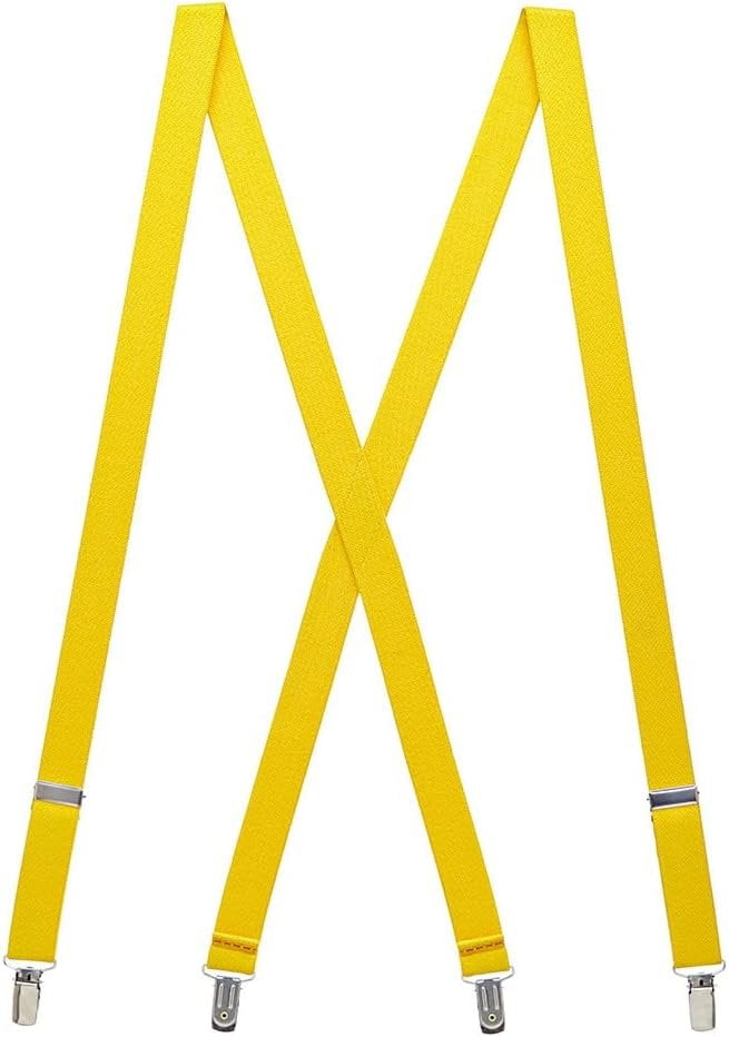 Suspender Store Children's Solid Color Suspenders - 1-Inch Wide Elastic ...