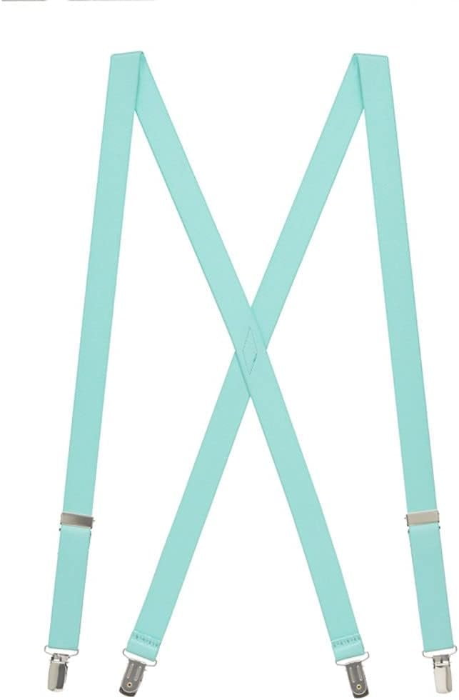 Suspender Store Children's Solid Color Suspenders - 1-Inch Wide Elastic ...