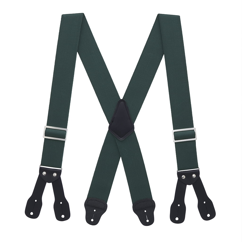 SuspenderStore Logger Suspenders - Low Stretch, Button - 5 Colors & 4 ...