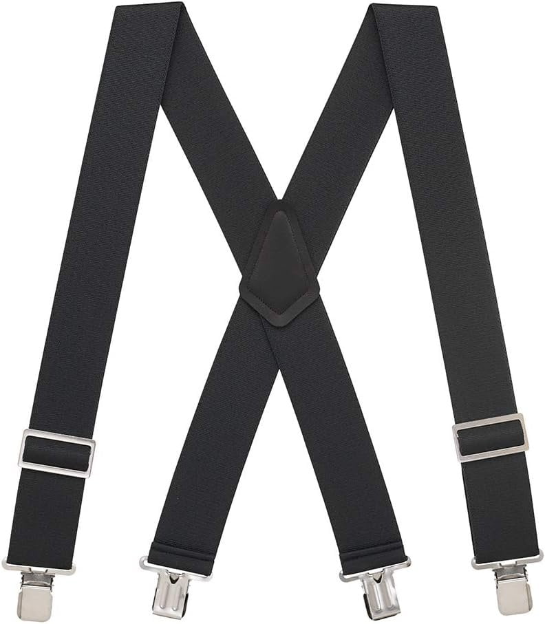 SuspenderStore Logger Suspenders - Low Stretch, Gator Clip - 5 Colors ...