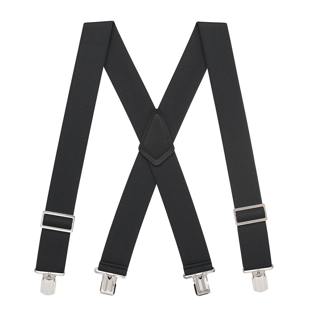 SuspenderStore Logger Suspenders - Low Stretch, Pin Clip - 5 Colors & 4 ...