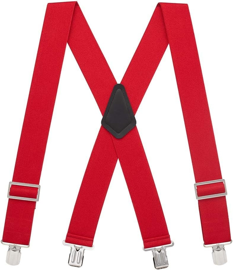 SuspenderStore Logger Suspenders - Low Stretch, Pin Clip - 5 Colors & 4 ...