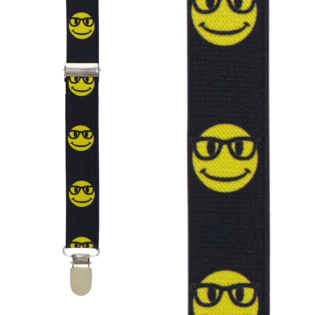 SuspenderStore Nerd Suspenders - 1-Inch Wide Elastic - Clip - 2 Sizes ...