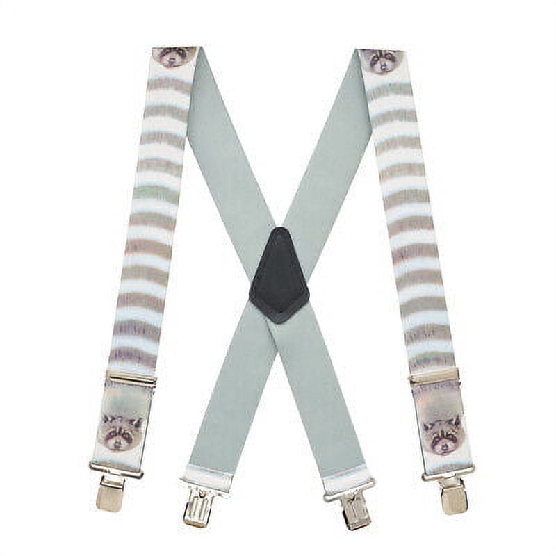 SuspenderStore Raccoon Suspenders - Clip - 3 Sizes - Walmart.com
