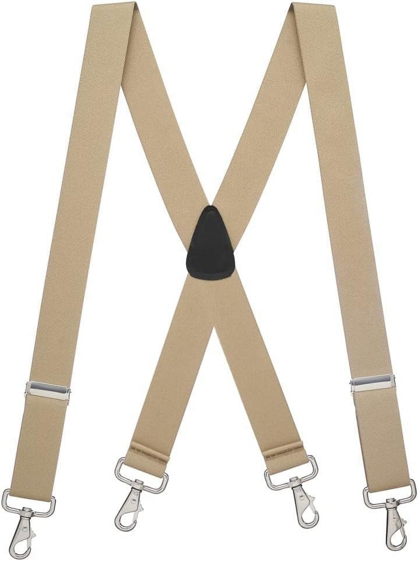 Suspender Store Solid Color Suspenders - 1.5-Inch Wide - X-Back ...