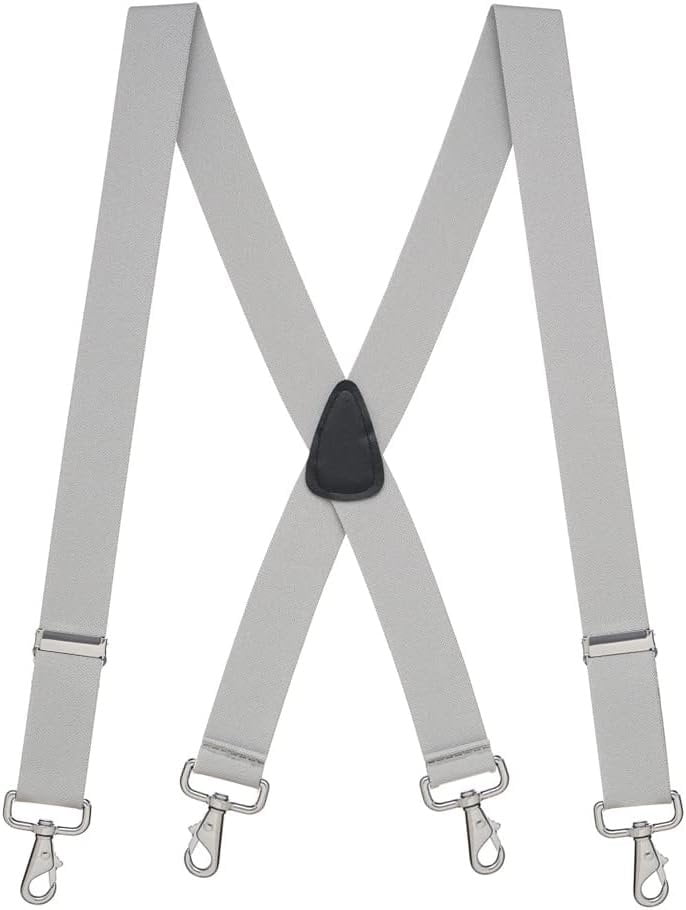 Suspender Store Solid Color Suspenders - 1.5-Inch Wide - X-Back ...