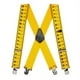SuspenderStore Tape Measure Suspenders - 2-Inch Wide Elastic - Gator ...