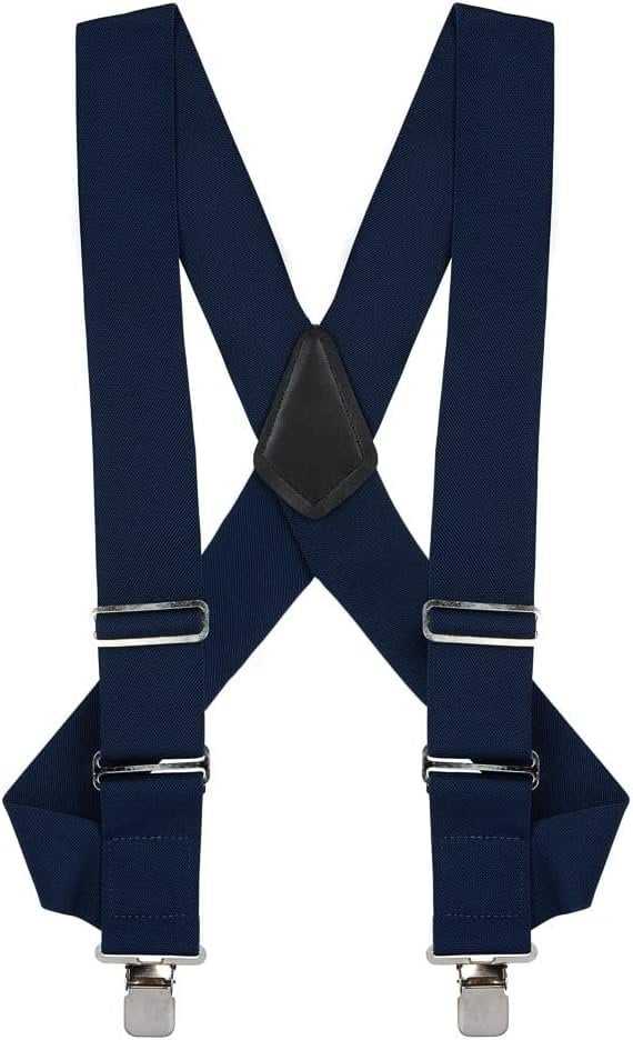 Suspender Store Side-Clip Trucker Suspenders - 2-Inch Wide Elastic ...