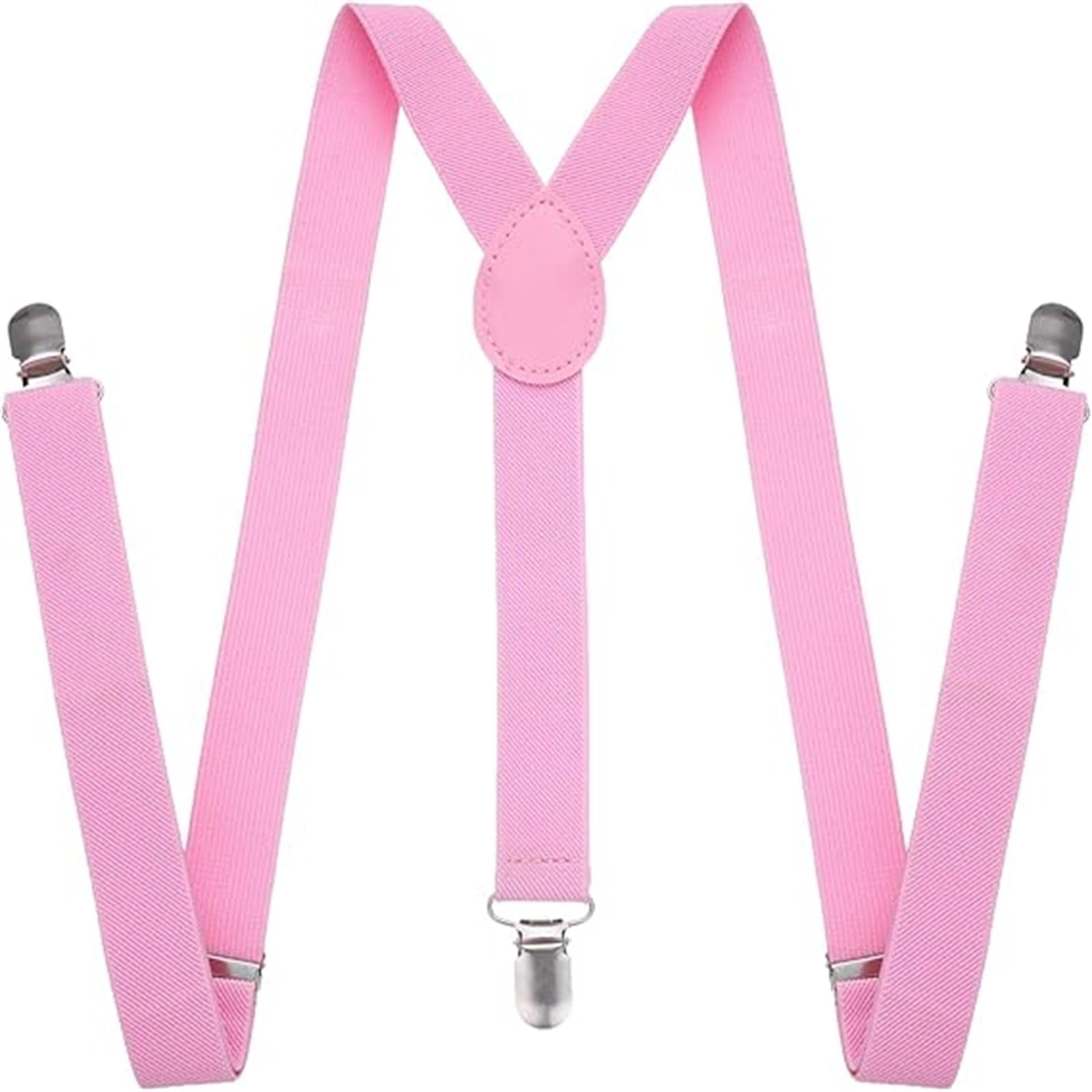 Suspenders For Men Adjustable Elastic Y Back Suspender Strong Clips ...