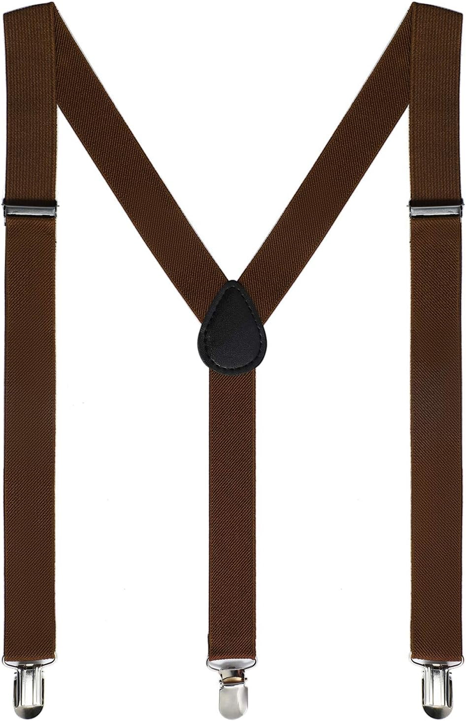 Suspenders for Adult Y Shape with Strong Metal Clips Adjustable Elastic ...