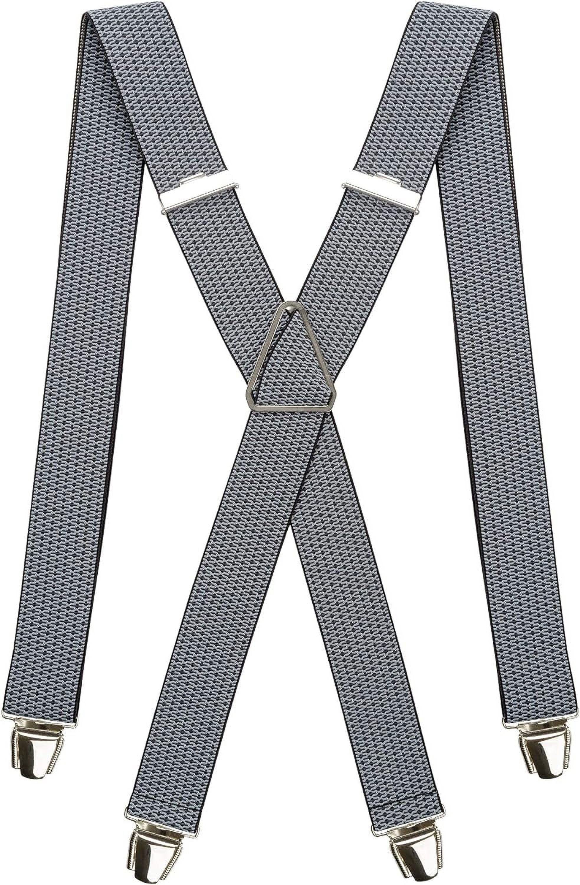 Suspenders for Men with Very Strong Clips - One Size Adjustable ...