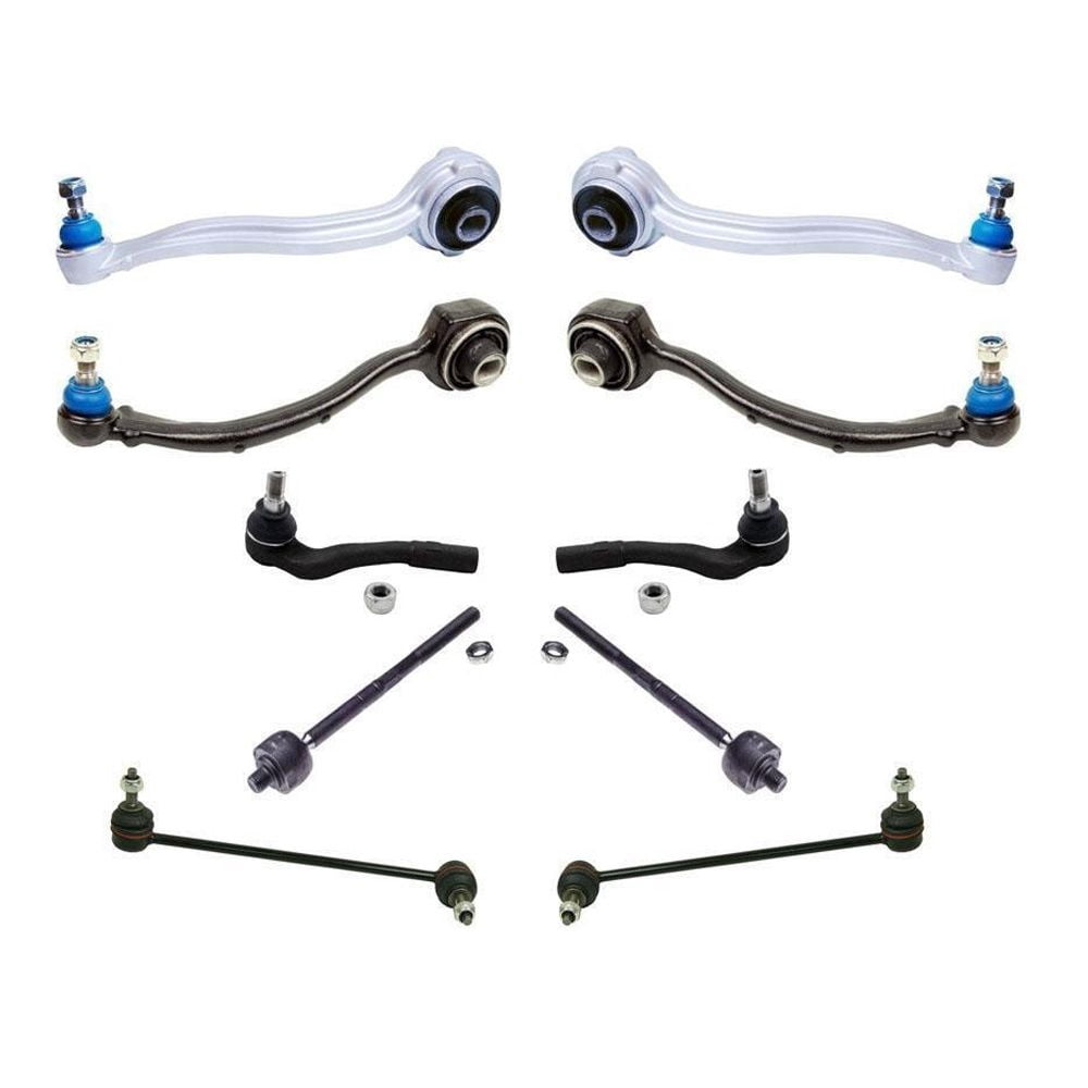 Suspension Kit Assembly with Control Arms, Tie Rods, and Stabilizer ...