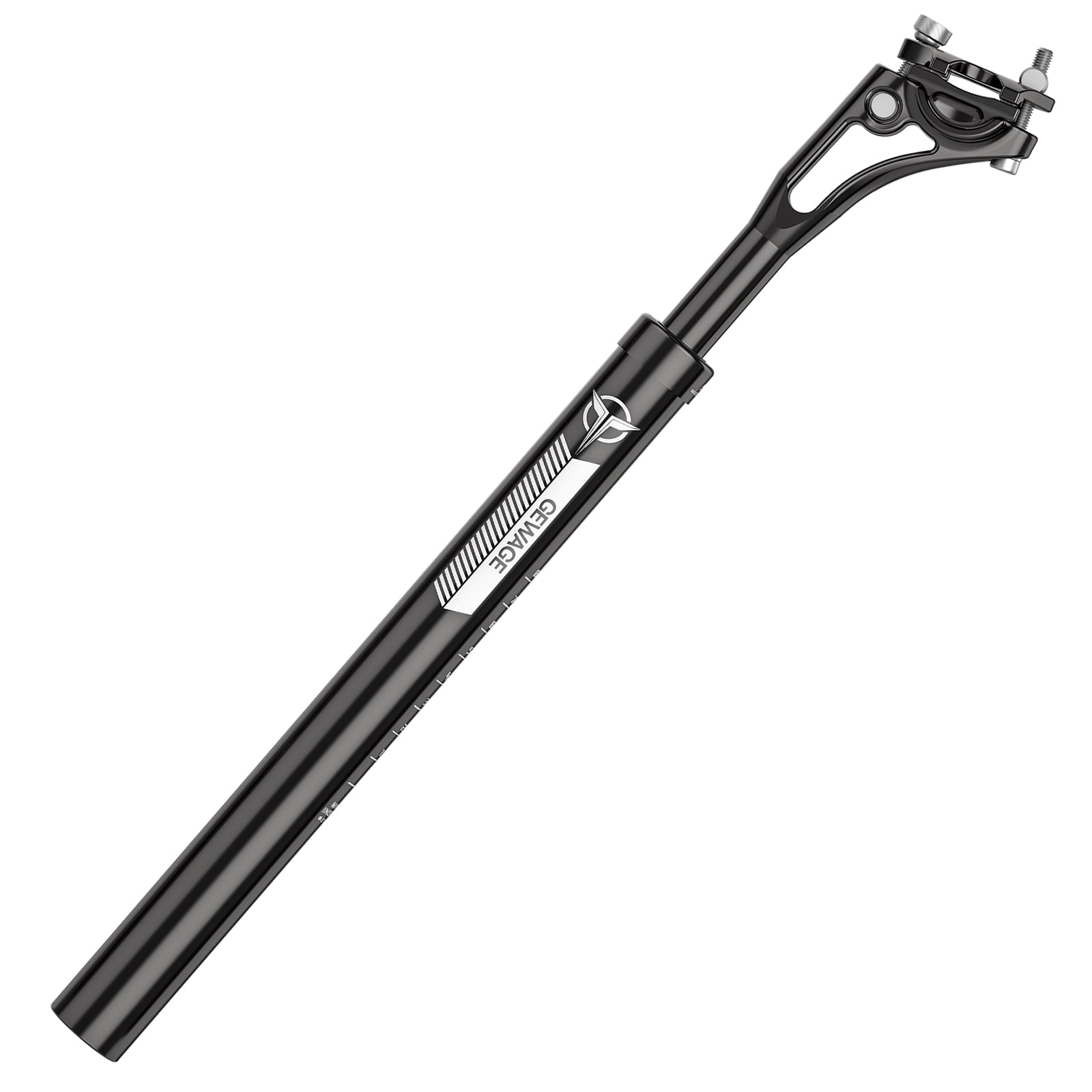 Suspension Seatpost 27.2 31.6 400mm Setback 440lb Support Adjustable ...