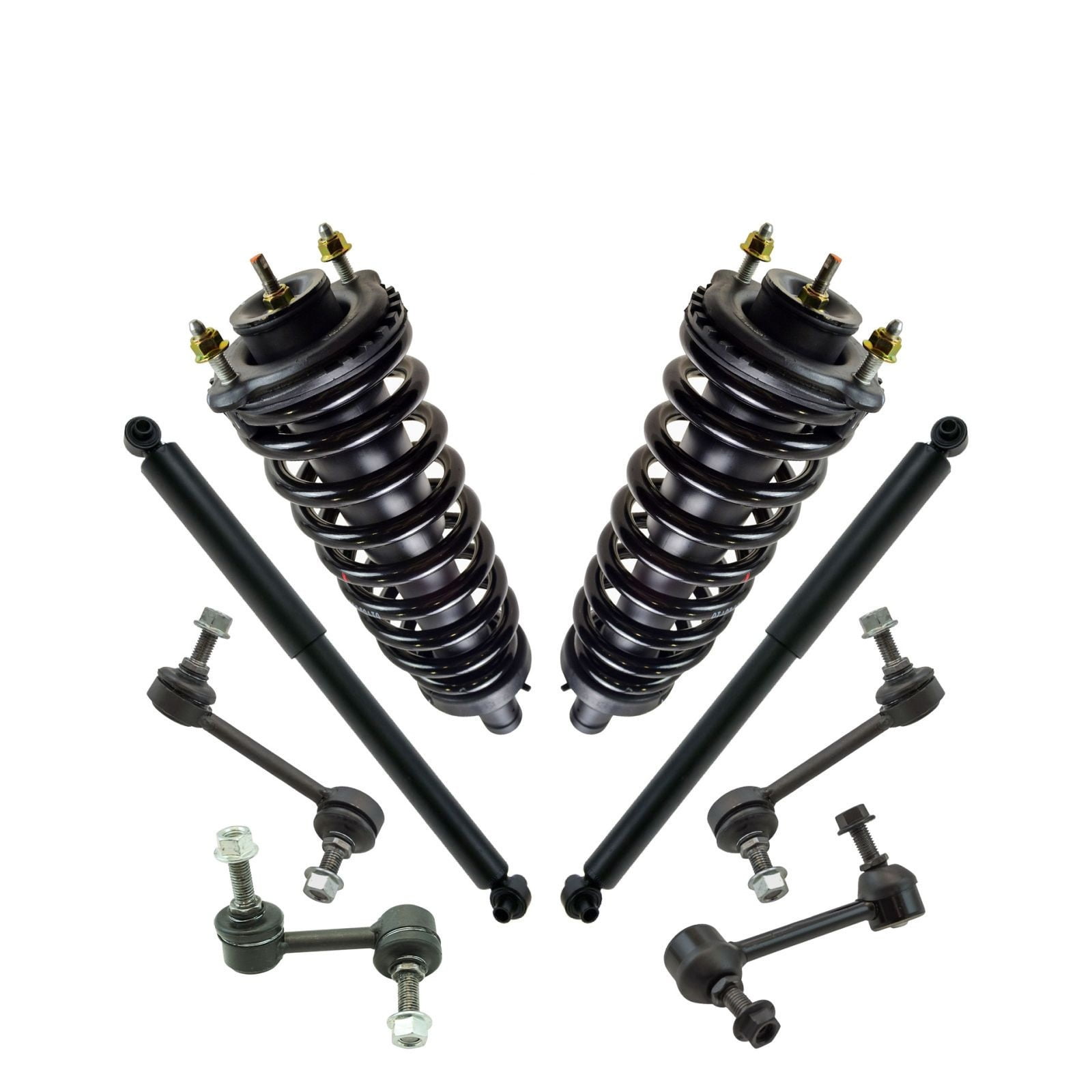 Suspension Upgrade Kit for 2007-2015 for Audi A4 for Sedan & A4 Avant Wagon, 8 Piece Shock ...