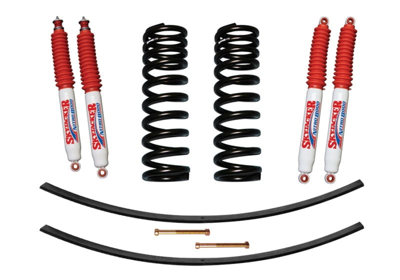 Suspension w/Nitro Shocks 1.5-2" Lift Kit Fits 73-75 Ford F100, 77-79 ...