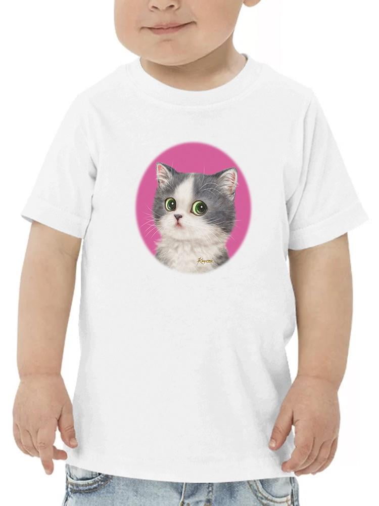 Suspicious Cat T-Shirt Toddler -Kayomi Harai Designs, 2 Toddler ...