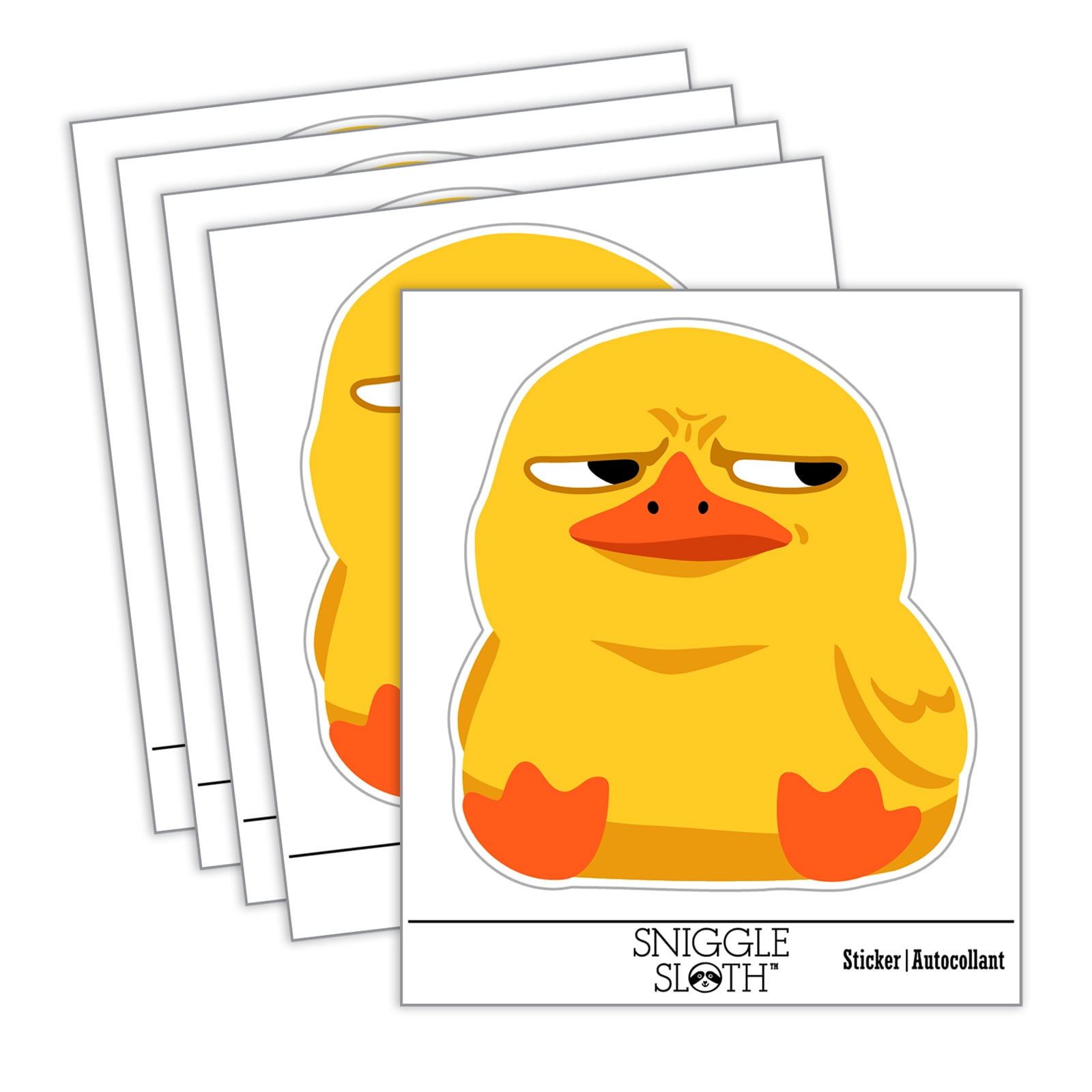 Suspicious Duck Bombastic Side Eye Car Window Bumper Water Bottle Phone ...