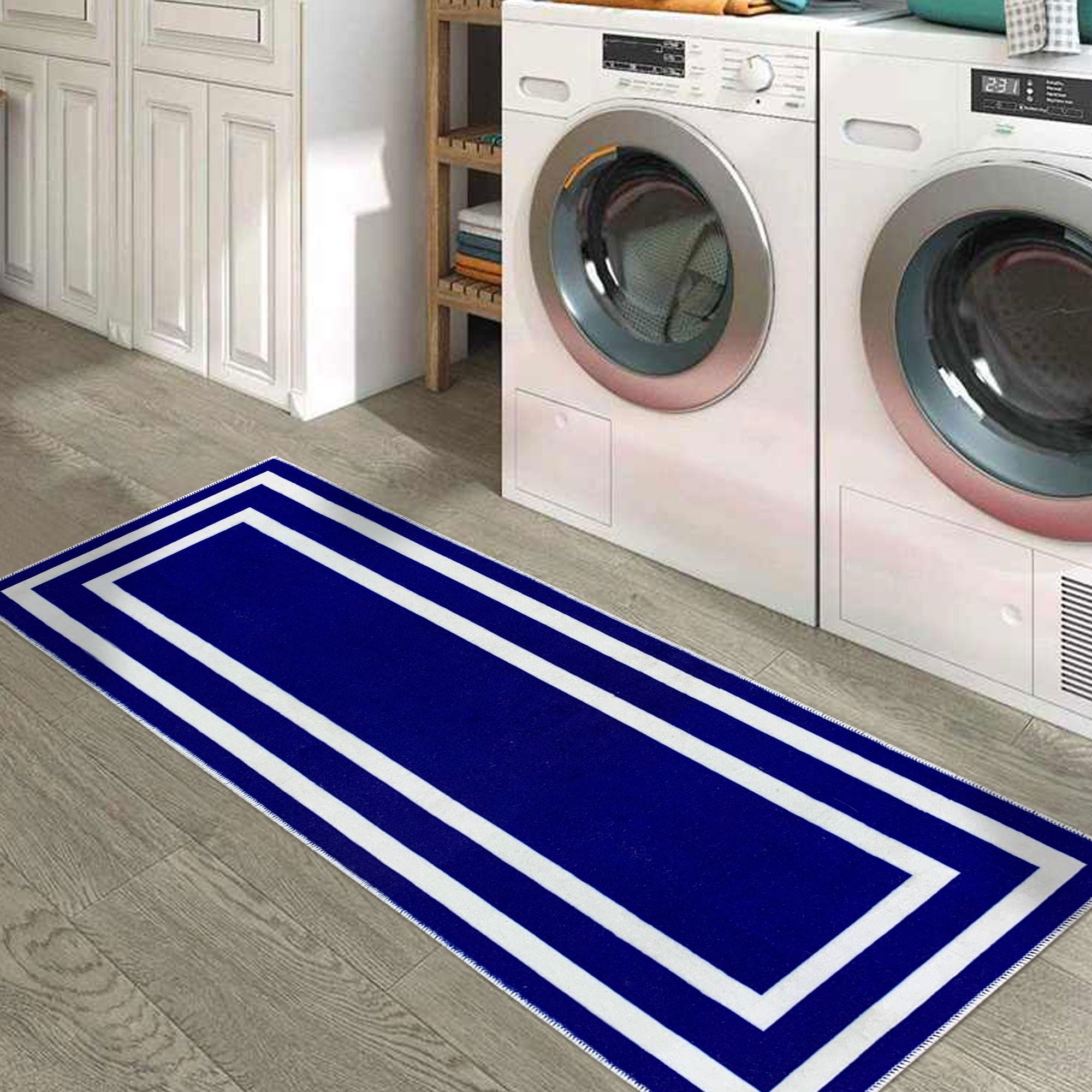SussexHome Non Skid Washable Laundry Room Rug Runner - 20 x 59 Inches ...