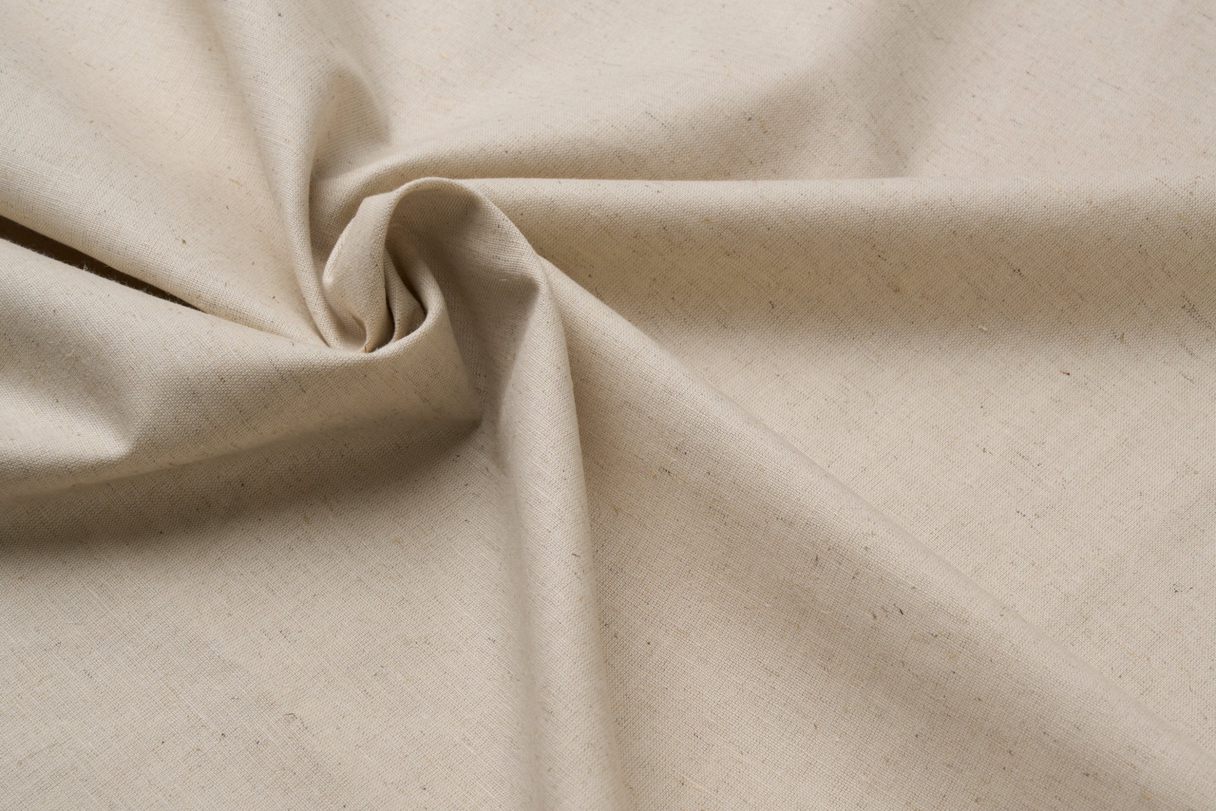 Sustainable 100% Pure Hemp Fabric, 58" Wide, 140gsm - Natural Color ...
