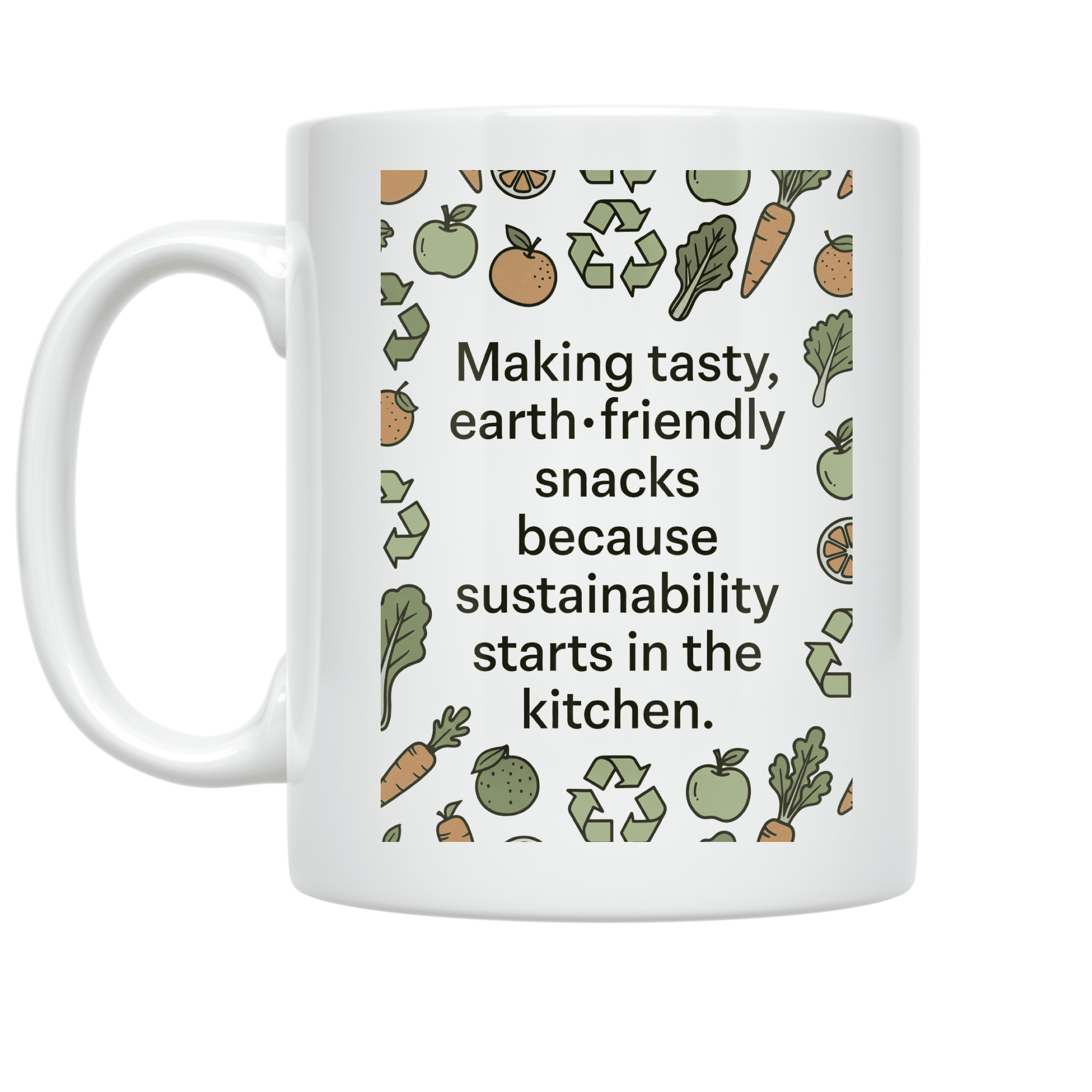 Sustainable Cooking Ideas - Eco-Friendly Kitchen Enthusiast - 11 oz ...