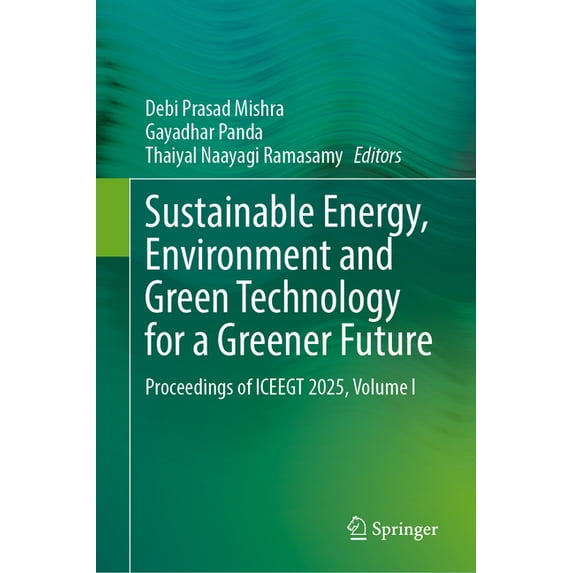 Sustainable Energy, Environment and Green Technology for a Greener ...