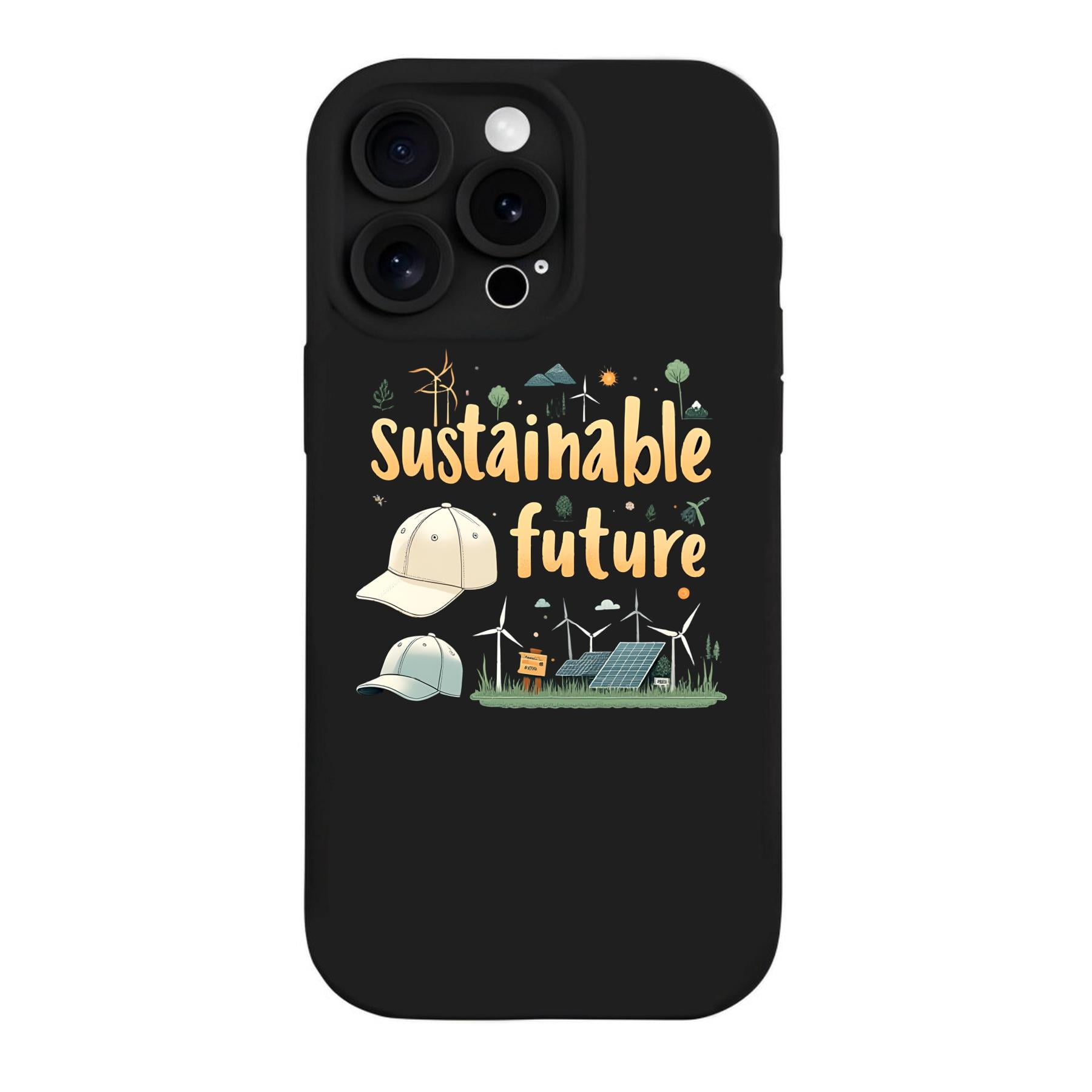 Sustainable Future iPhone 15 Pro Case - Lightweight Yellowing Resistant ...