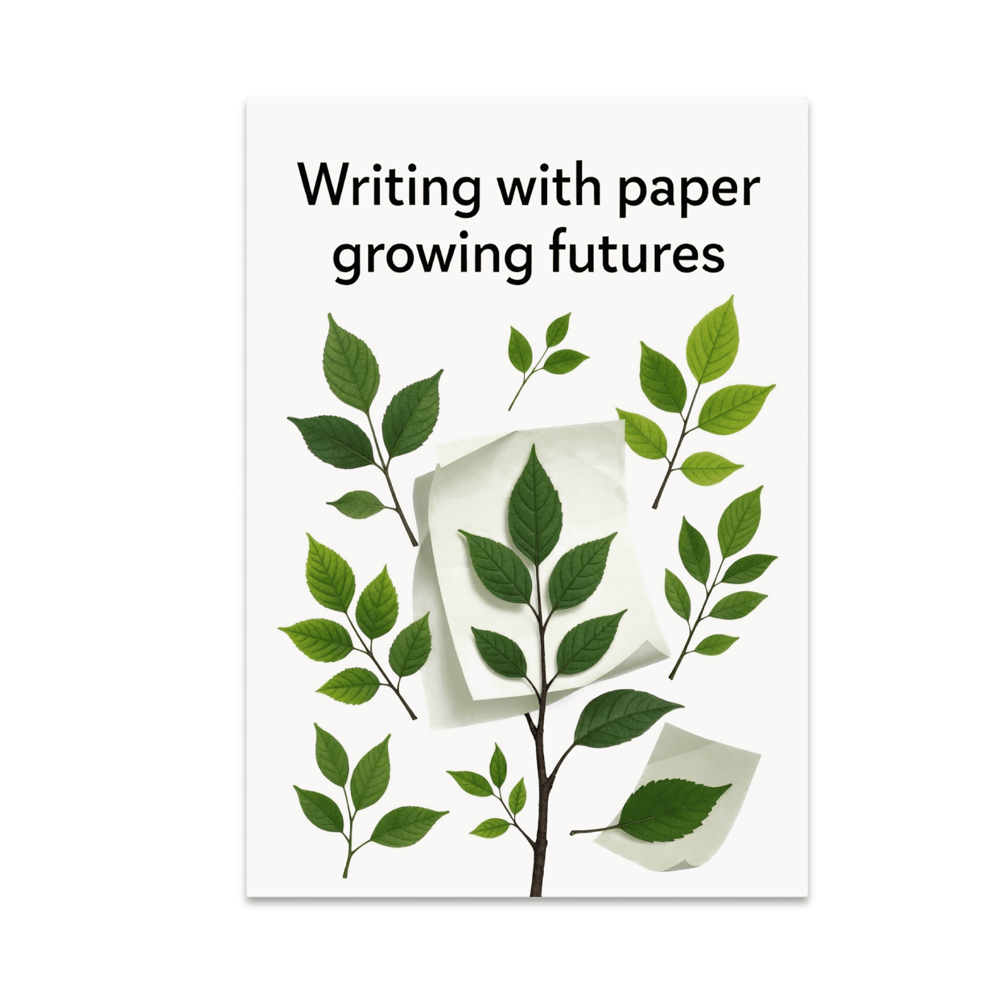 Sustainable Writing Decor - Eco-Friendly Enthusiast - 13x19 Poster ...