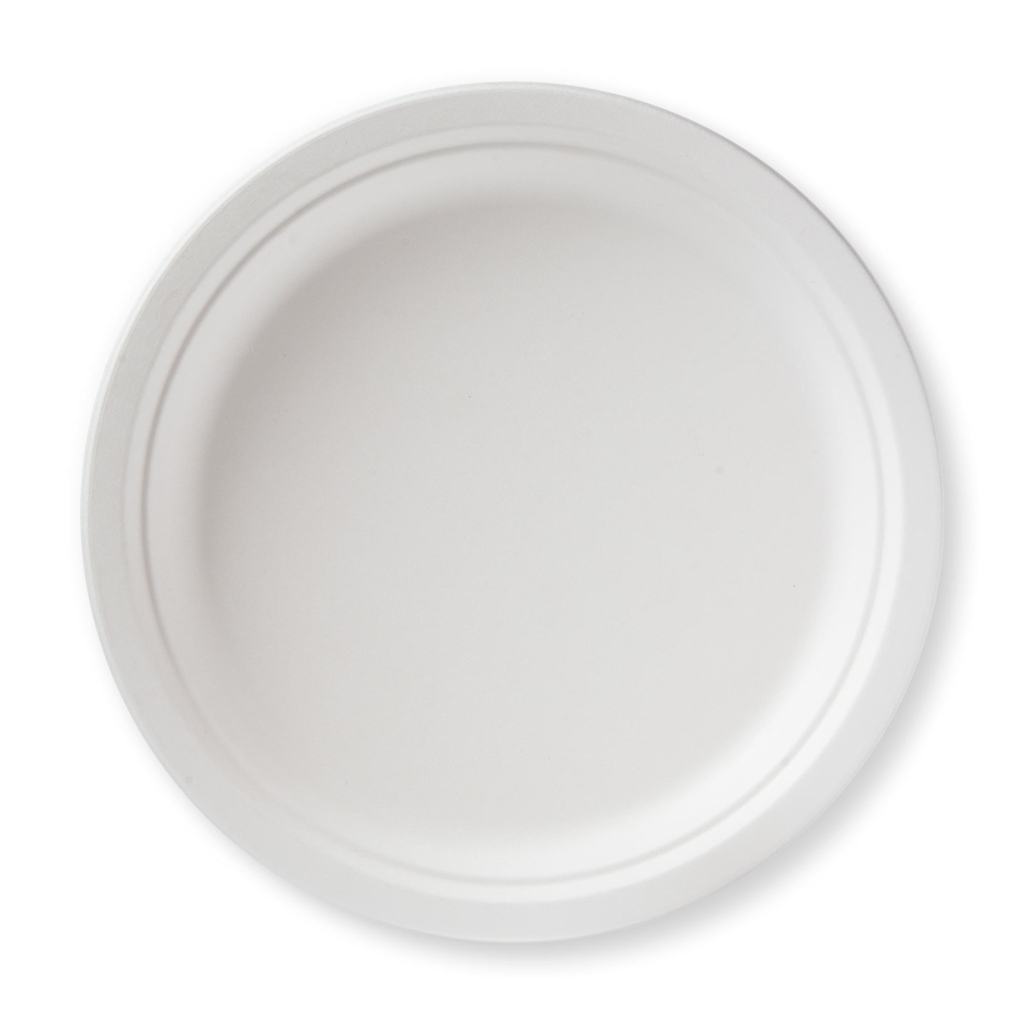 Susty Party 9-InchITSC Compostable Plates (50-Count), Sugarcane Heavy ...
