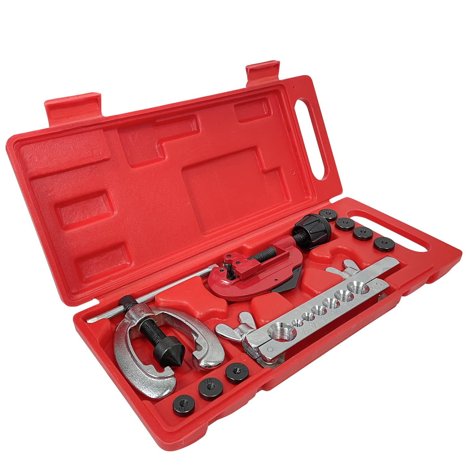 Sutekus Brake Line Flare Tool Double Flaring Tool Kit Single Flares for ...