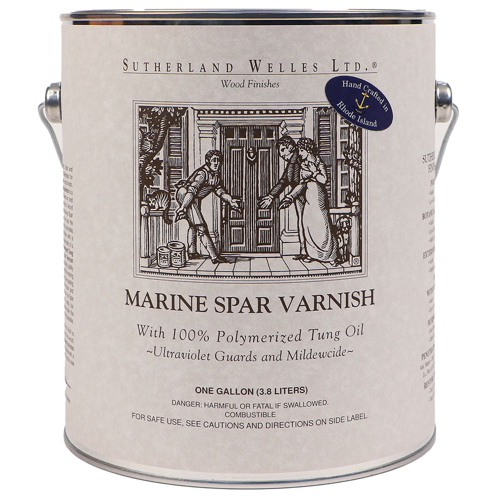 Sutherland Welles: Exterior Marine Spar Varnish - 1 Gallon - Walmart.com