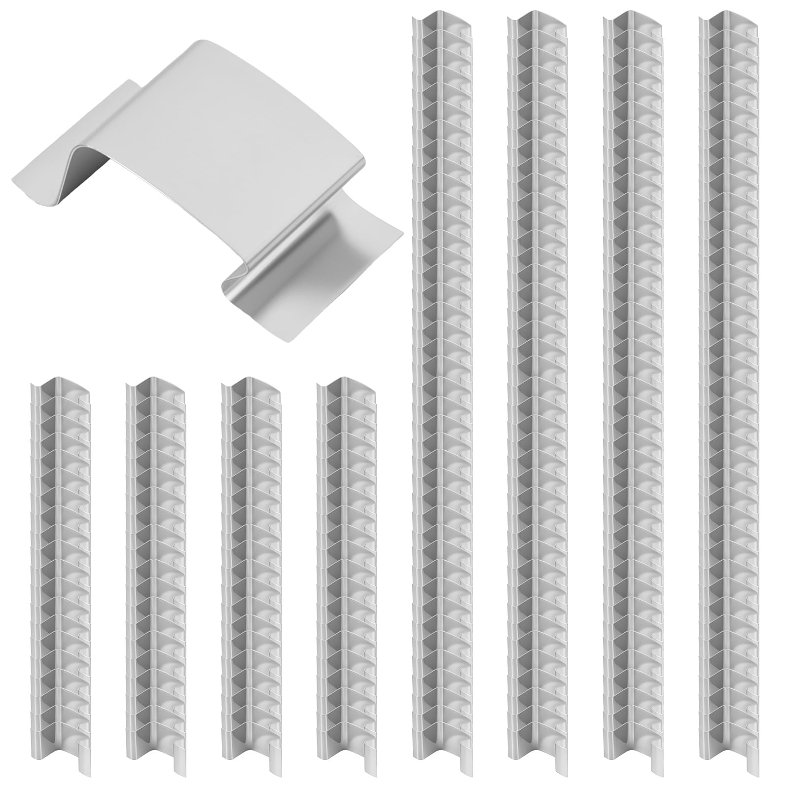 Sutowe 120Pcs Stainless Steel Greenhouse Glass Clip Rust Resistant ...