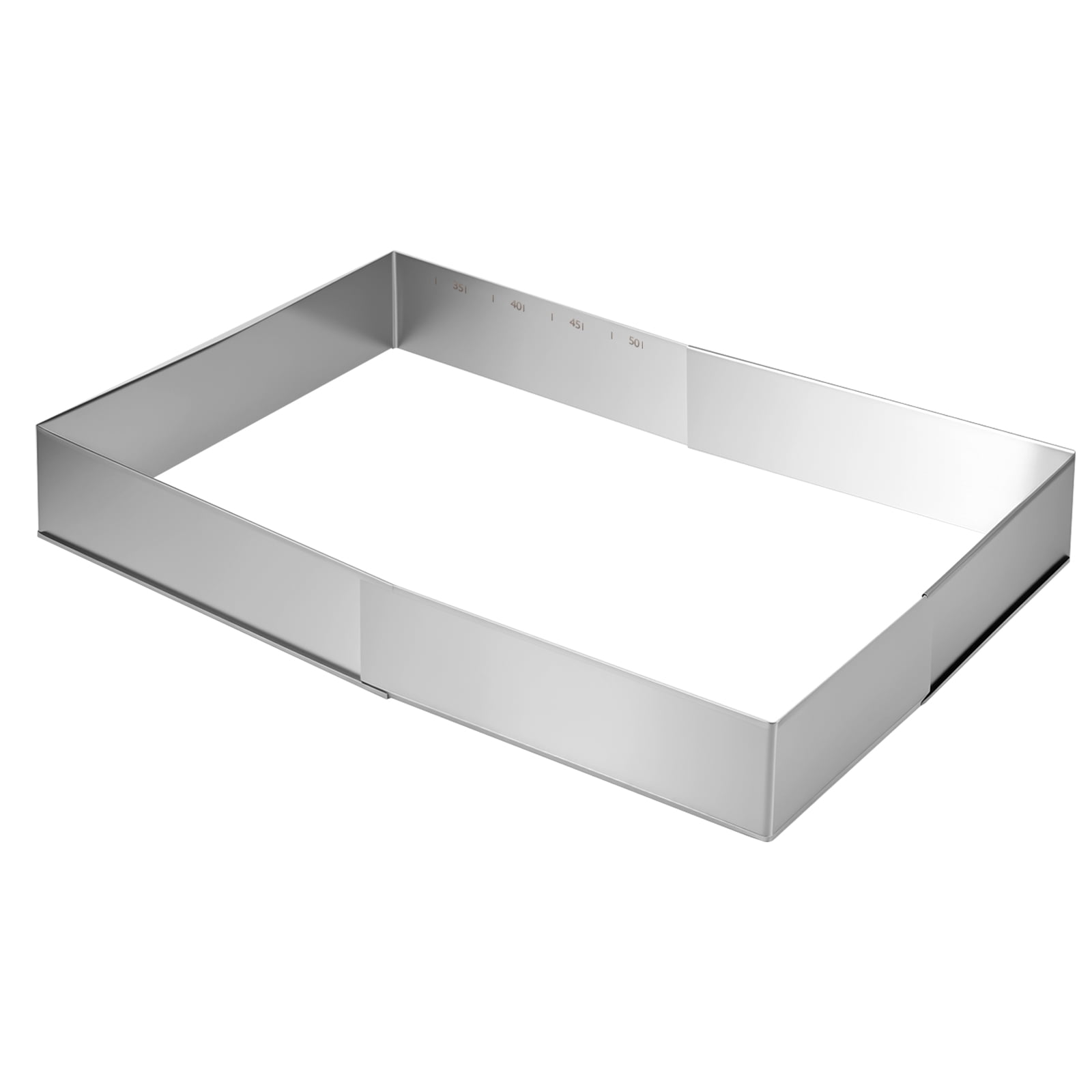 Sutowe 1Pc/2Pcs Adjustable Rectangular Mousse Cake Mould Stainless ...