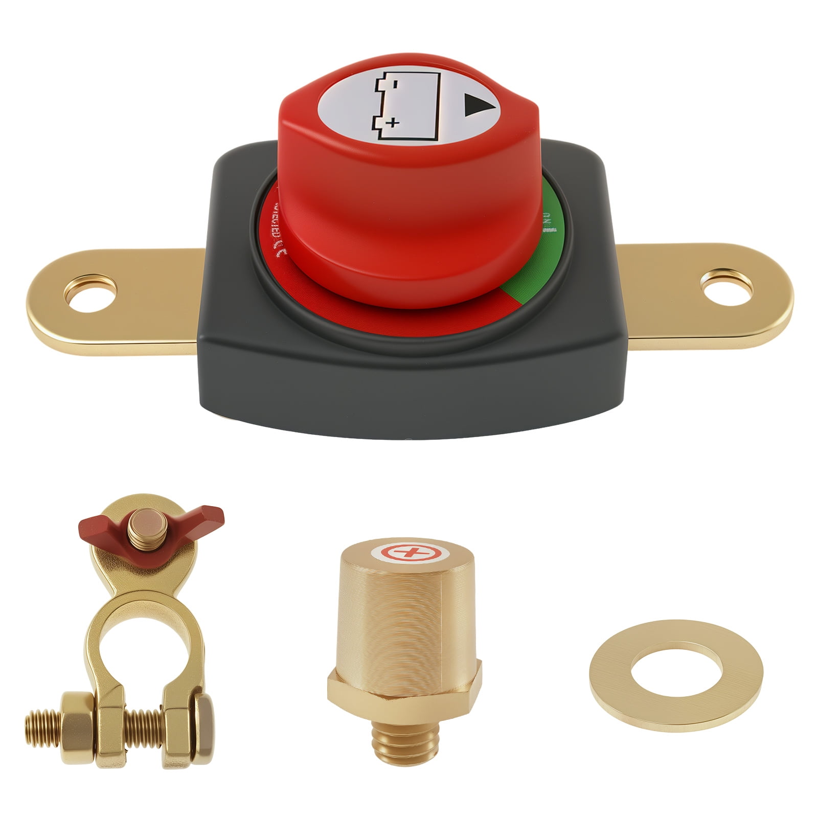 Sutowe 2SET Battery Disconnect Switch Convenient Power Cut Off Isolator ...