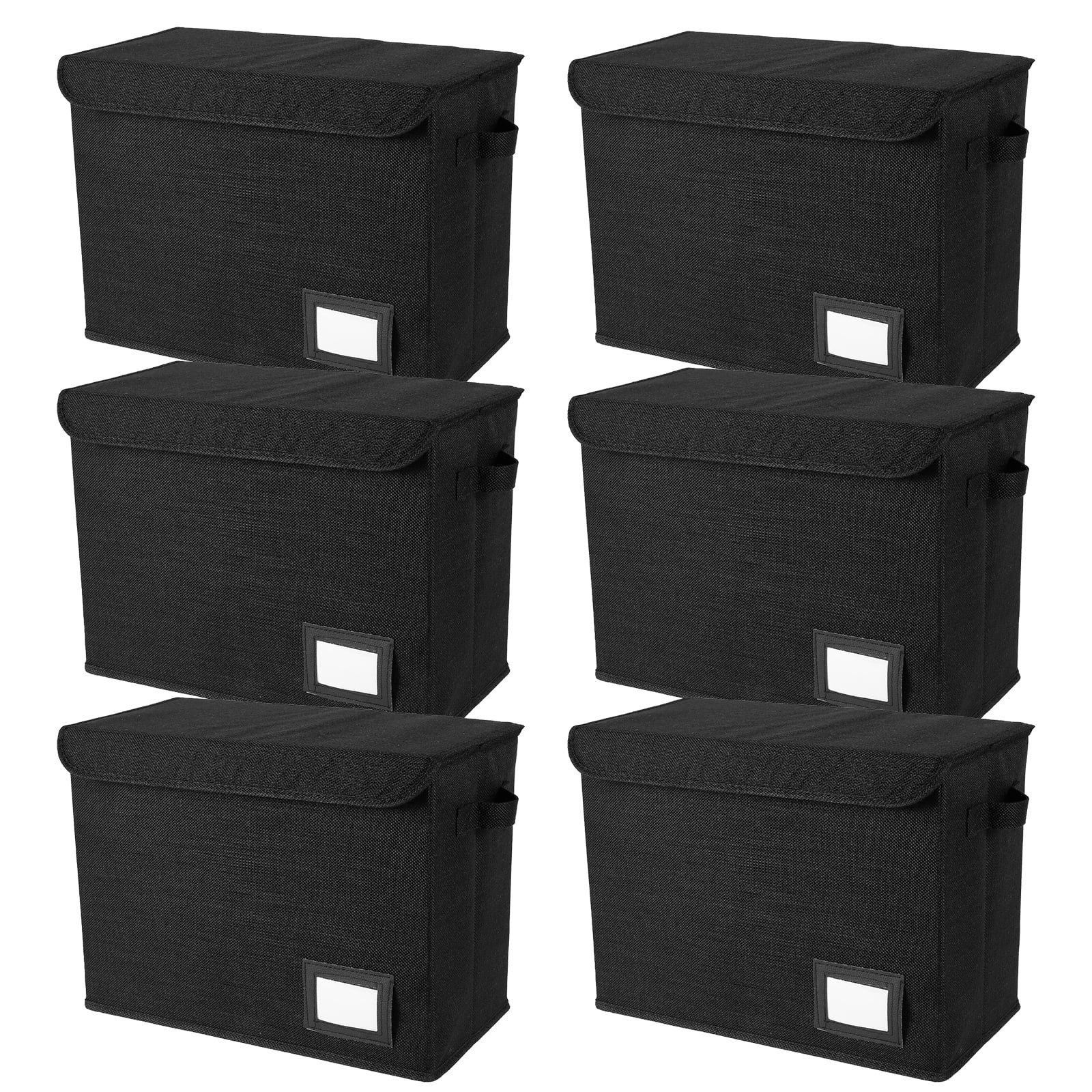Sutowe 6 Pcs Collection Comic Book Storage Box with Handles and ...